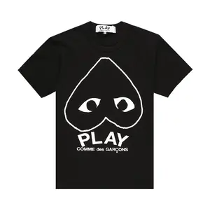 Play Comme Des Garcon Heart Outline Shirt