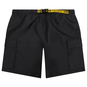 Off-White Classic Industrial Cargo Swimshorts - Black