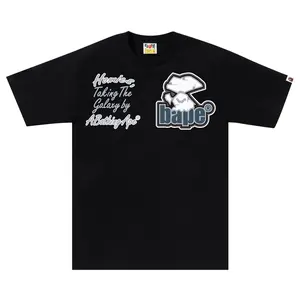 A BATHING APE Multi Motif Tee - Black