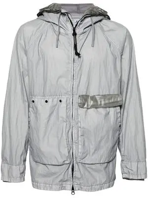 C.P. Company 50 Fili Gum Mixed Explorer Jacket In Gray - 33% Off