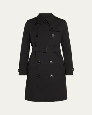 Burberry Kensington Belted Trench Coat