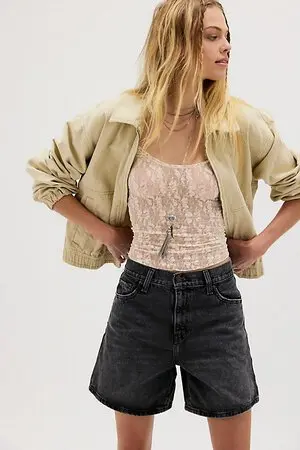 LEVI'S High Baggy Denim Shorts - Remember Together