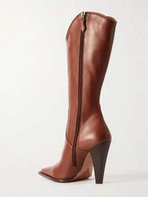 Paris Texas Nadia Lee Cohen Leather Boots - Brown