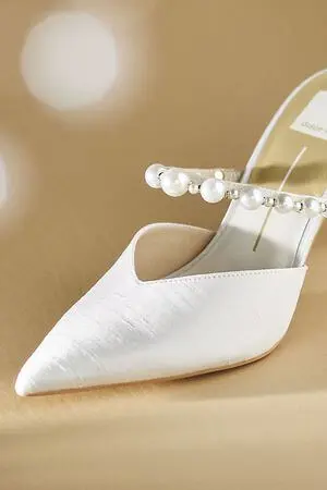 Dolce Vita Kanika Pearl Heels - White