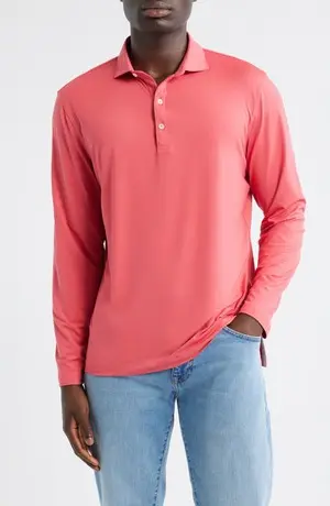 Johnnie-o Long Sleeve Polos For Men
