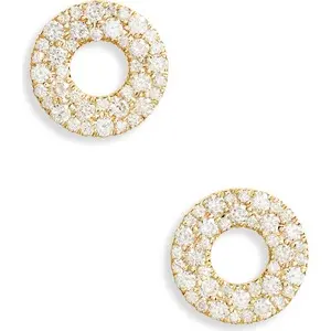 Bony Levy Diamond Stud Earrings - 18k Yellow Gold