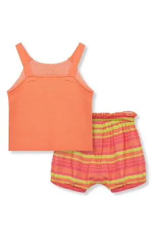 PEEK Sun Sweater Tank & Bubble Shorts Set