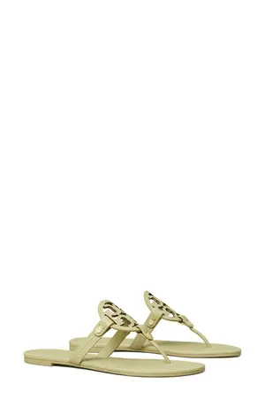 Tory Burch Miller Thong Sandal Olive Sprig