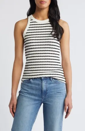 Loveappella Stripe Tank Top