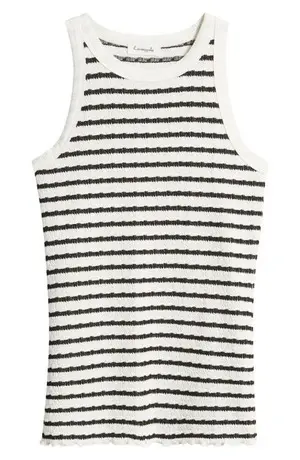 Loveappella Stripe Tank Top
