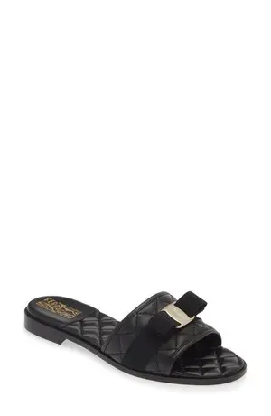 Ferragamo Quilted Sandals For Women