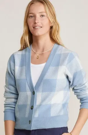 Vineyard Vines V-neck Cashmere Cardigan