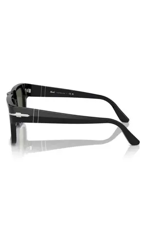 Persol 55mm Square Sunglasses - Black