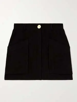 Le Kasha Izbat Organic Linen Mini Skirt