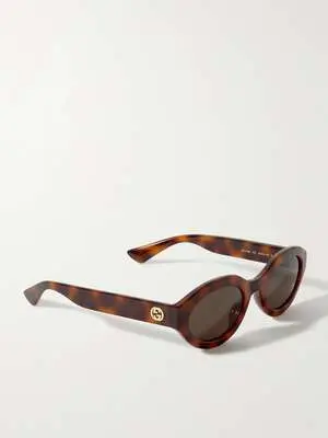 Gucci Oval-frame Sunglasses