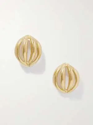 YSSO Flower Bud -plated Earrings