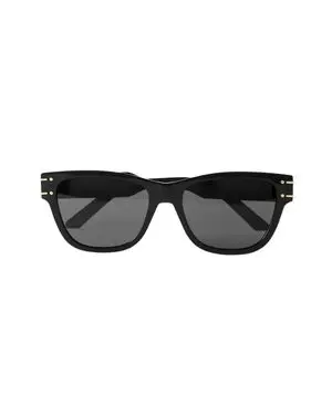 Dior S6u Square-frame Acetate Sunglasses - Black