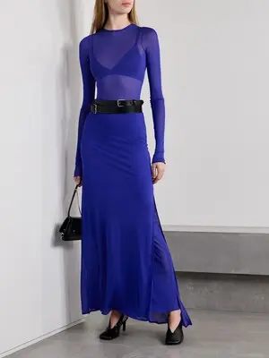 ANN DEMEULEMEESTER Bien Jersey Bodysuit