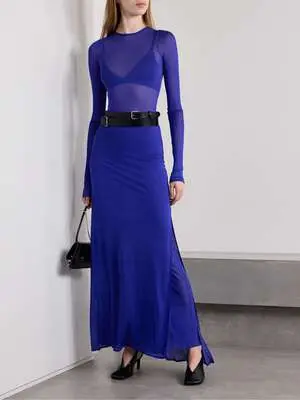 ANN DEMEULEMEESTER Bien Jersey Bodysuit