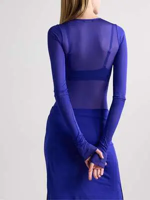 ANN DEMEULEMEESTER Bien Jersey Bodysuit