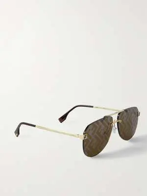 Fendi Sky Aviator-style Sunglasses