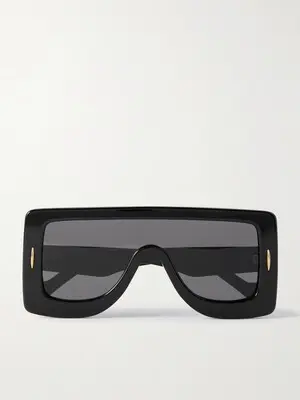 Loewe Oversized D-frame Sunglasses - Black