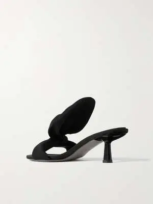 NEOUS Diana Bow-detailed Grosgrain Sandals