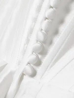 Alex Perry Isobel Strapless Draped Satin-faille Gown