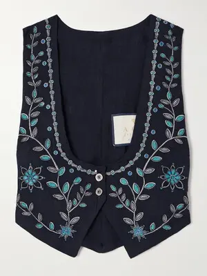 Agua Bendita Embroidered Blouses