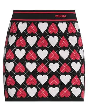 MSGM Mini Pencil Skirt - Black