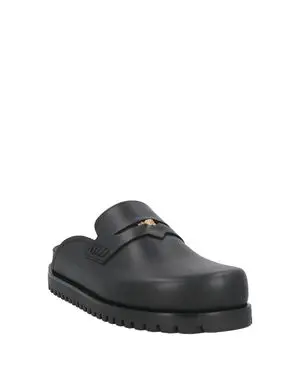 Versace Leather Clogs