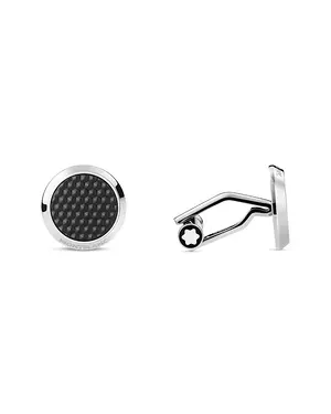 Montblanc Meisterstuck Round Cufflinks - Black