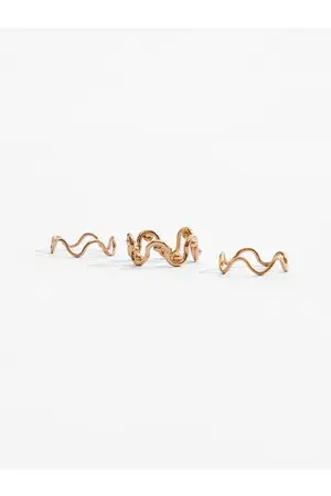 SOKO Imba Stacking Rings - Gold