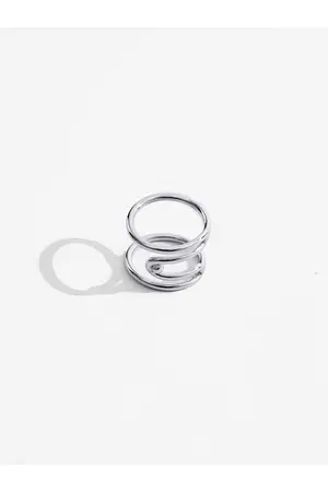 SOKO Imba -plated Statement Ring - Silver