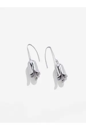 SOKO Imba Midi Dangle Earrings - Silver