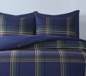 TRULY SOFT Bronson Plaid King 3 Piece Comforter Set