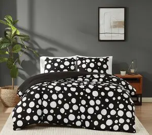 TRULY SOFT Sophia Dot Full/queen 3 Piece Duvet Cover Set - One-color