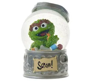 PRECIOUS MOMENTS Sesame Street Scram Musical S Now Globe - One-color