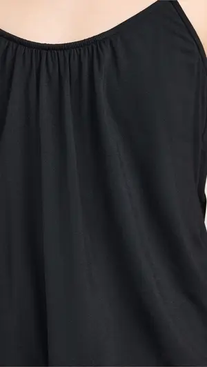Eberjey Gisele Tencel Modal Cami & Pant Pajama Set - Black