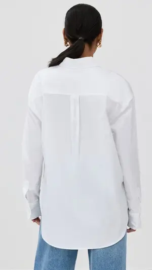 Sold Out NYC Collared Button-up Shirt - White