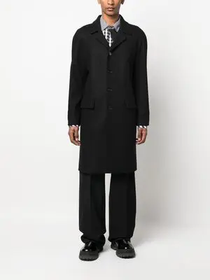 Roberto Cavalli Long Single-breasted Coat