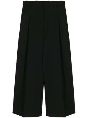 BOTTER Virgin Wool Tailored Trousers - Black