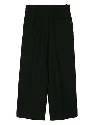 BOTTER Virgin Wool Tailored Trousers - Black