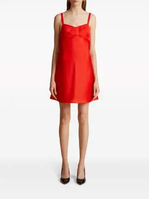Khaite The Eli Silk Minidress