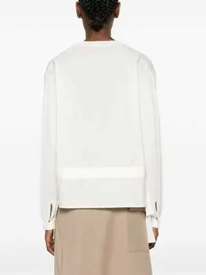 Moncler Fine-knit Panelled Jumper