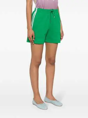 P.a.r.o.s.h Striped Jersey Shorts - Green
