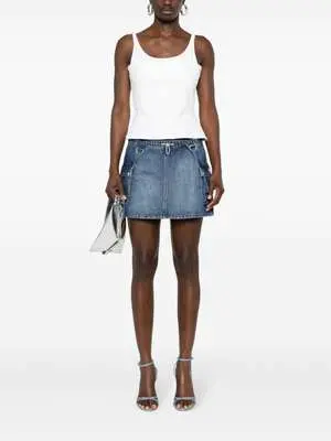 Coperni Denim Cargo Mini Skirt