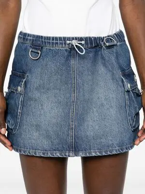 Coperni Denim Cargo Mini Skirt