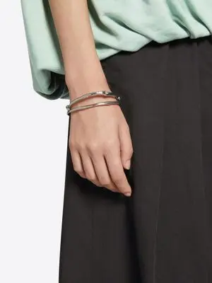 Dries Van Noten Rhinestone-embellished Double Bracelet