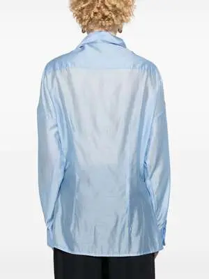 BLANCA VITA Pleated Shirt